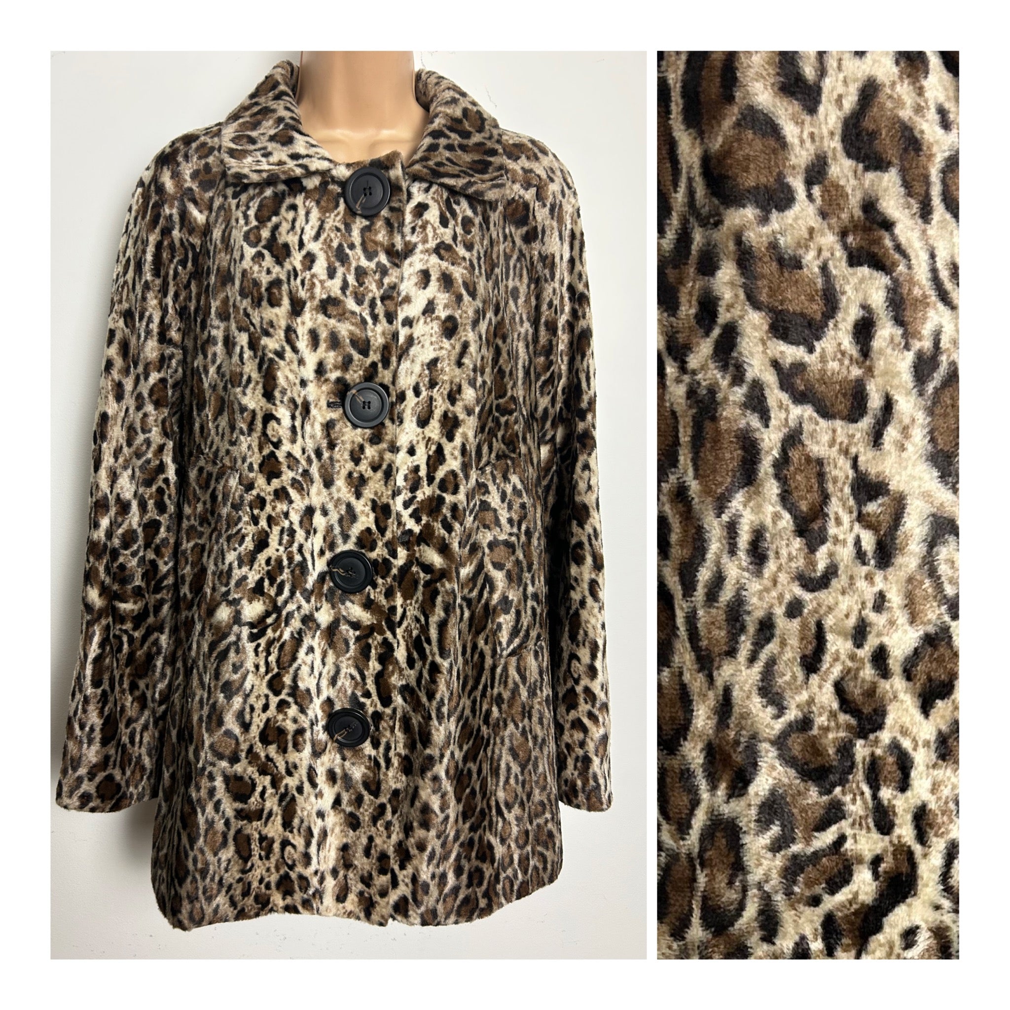 Gorgeous Size 12-14 Leopard Print Velvet Jacket By Bailey 44 – The ...